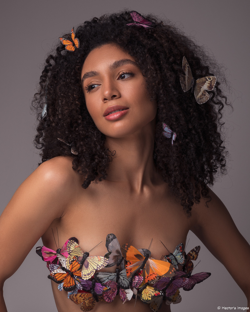 Brinkley and butterflies - Hector Reyes on Fstoppers