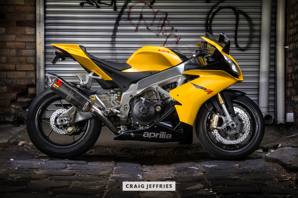 Aprilia RSV4 - Craig Jeffries on Fstoppers