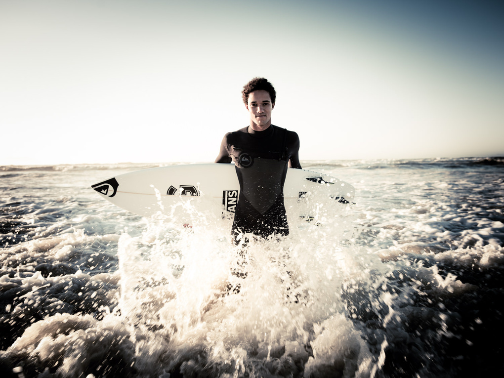 michael february. portraits of a surfer - tim gerges on Fstoppers