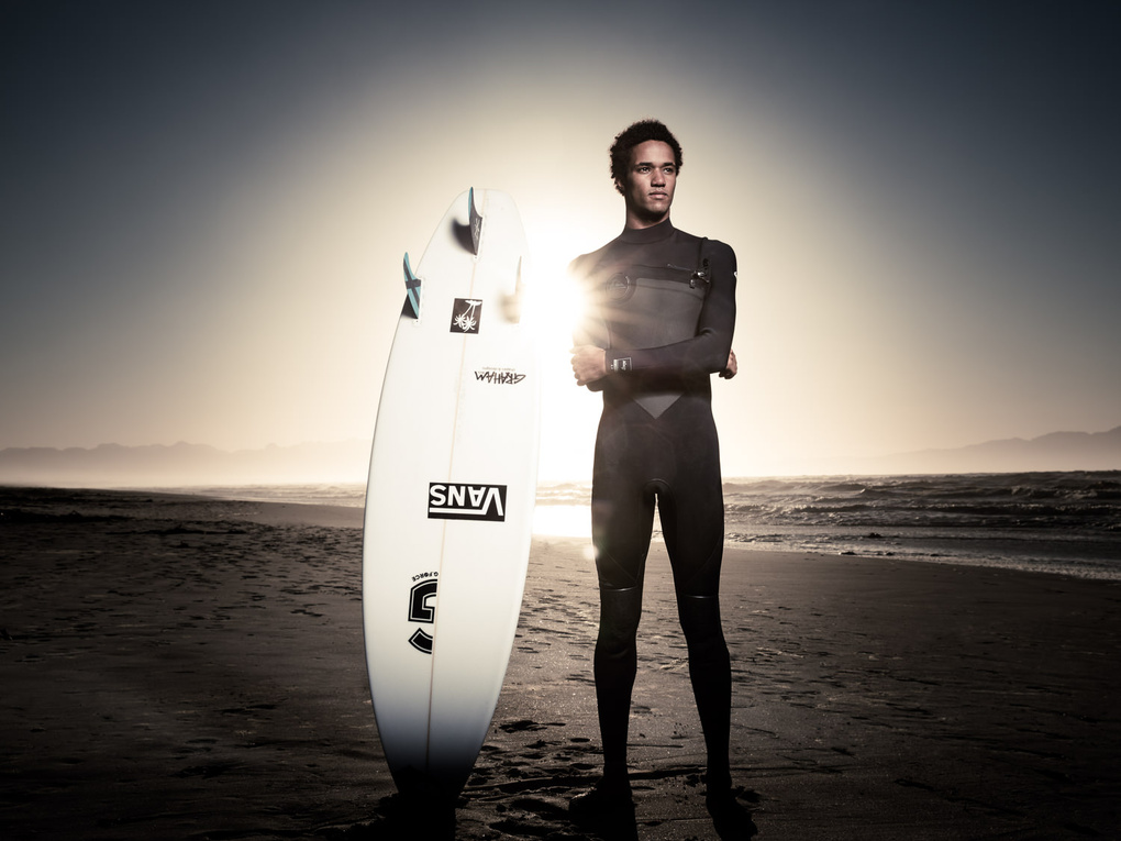 michael february. portraits of a surfer - tim gerges on Fstoppers
