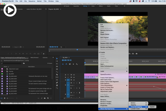 Five Essential Time And Speed Effects In Adobe Premiere Pro CC SySyPhoTo