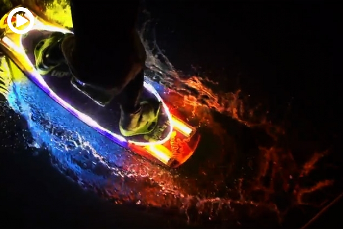 The Red Bull LED Wakeboard Photoshoot | Fstoppers