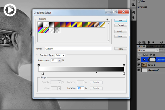 How To Convert Your Images To Black And White Using a Gradient Map ...