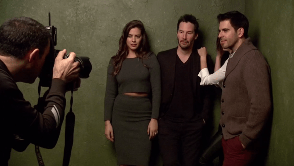 BTS of Getty Photographer Larry Busacca Making the Most of a Small Tent ...