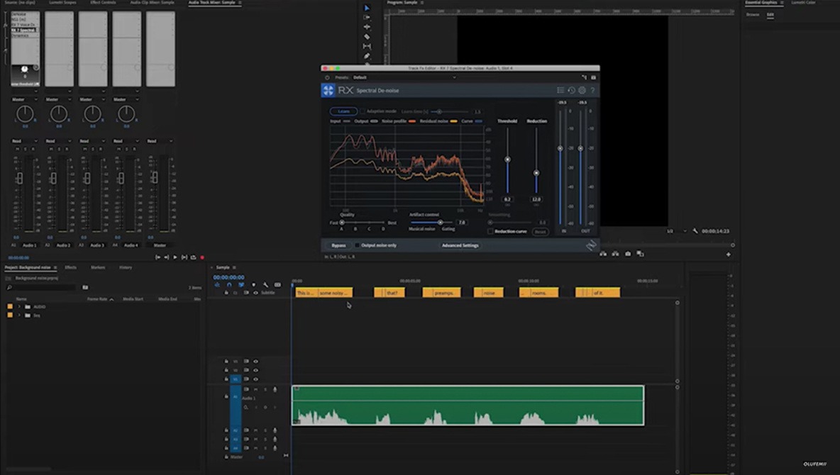 How To Remove Background Noise From A Video Using Premiere Pro Fstoppers