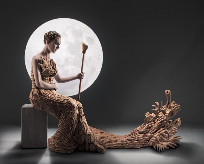 Photography Compositing Insanity, A Dress Made Of Hands | Fstoppers