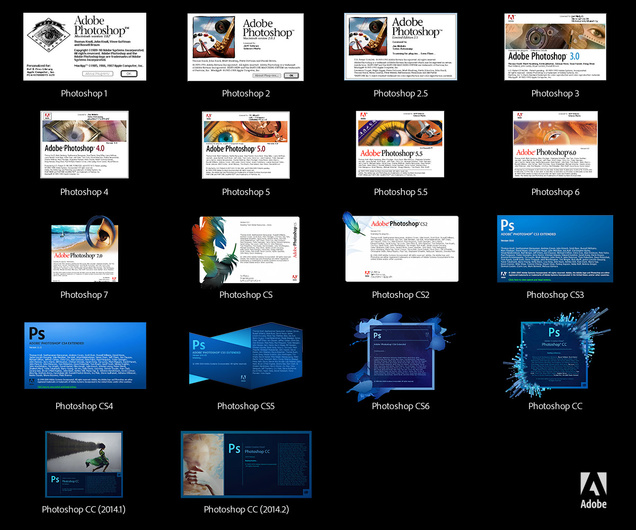 A Look Through The Years - Adobe Photoshop Turns 25 | Fstoppers