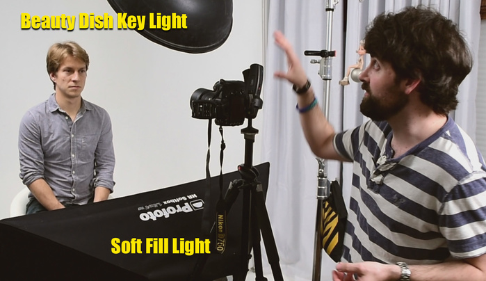 How to Photograph a Headshot With Clam Shell Lighting | Fstoppers