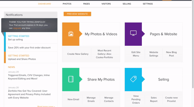 Zenfolio Wants to 'Help' You Create Photo Albums, Take Hefty Commission ...