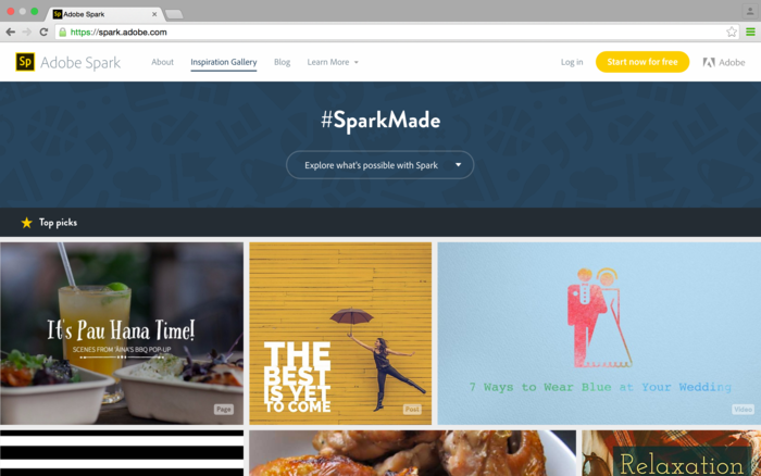 Review Adobe Spark Puts Easy Professional Content Creation Into