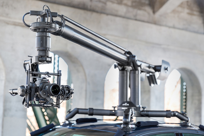 MotoCrane, the World's First Universal Automotive Camera Crane System ...