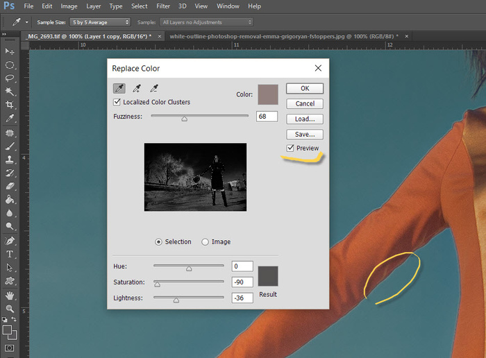 Annoyed With That White Outline Around Your Model Here S How To Remove It In Photoshop Fstoppers