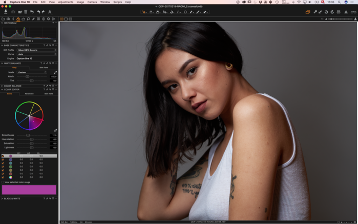 How to Create a Cinematic Portrait Look with Capture One | Fstoppers