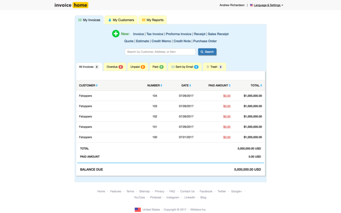 Fstoppers Reviews Invoice Templates From InvoiceHome.com | Fstoppers