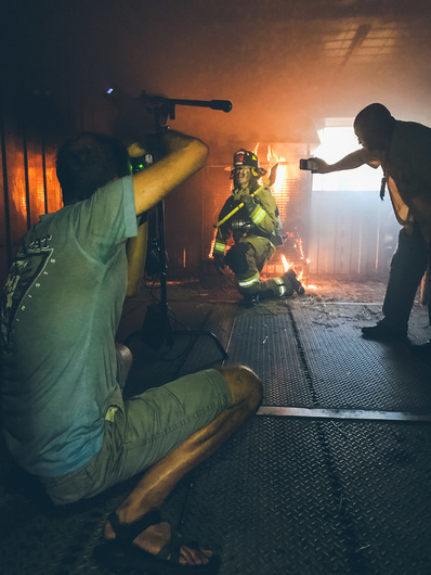Firefighter Photoshoot BTS: “Can We Use Real Fire?” | Fstoppers