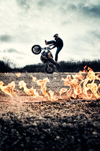 Shooting Explosions With World Champion Stunt Rider Mike Jensen | Fstoppers