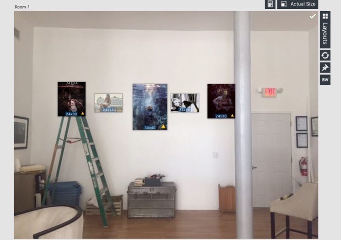 Behind the Scenes for Selling Large Wall Art Using Samples | Fstoppers