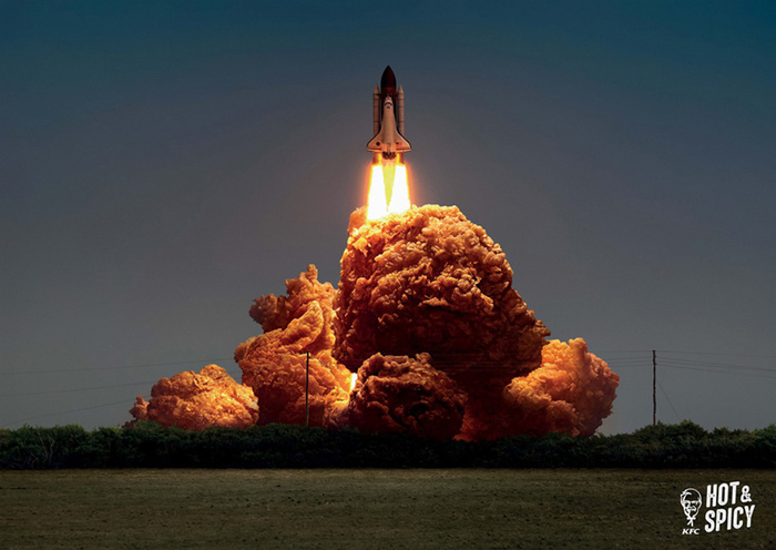 KFC Gets Creative Using Chicken in Place of Explosions for New Ad ...