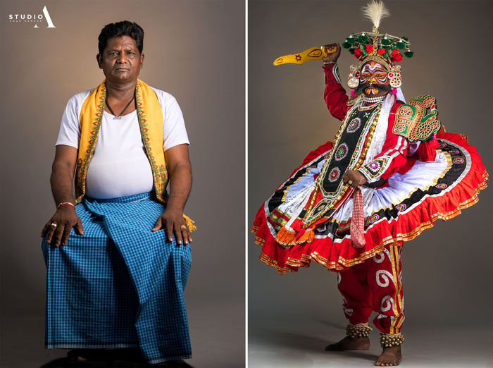 Making Artist Portraits of Therukoothu: A 2,000-Year-Old Indian Folk ...