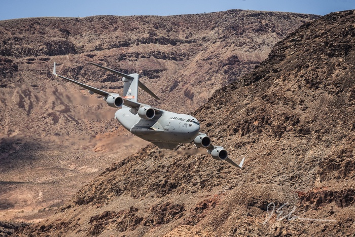 Surprising Images of a C-17 Flying Inside the Star Wars Canyon | Fstoppers