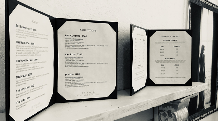 The Importance of the Investment Menu for 'In-Person Sales' | Fstoppers