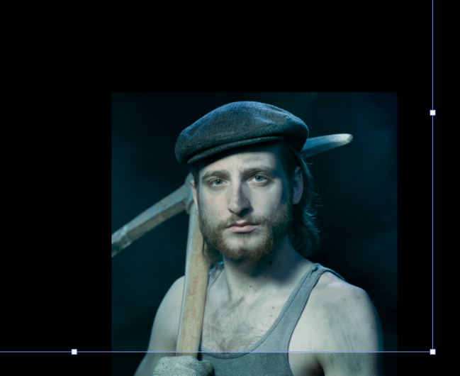 How to Make a Simple Studio Portrait Into a Work of Art by Adding ...