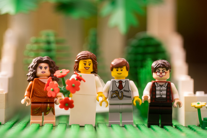 Quarantined Photographer Captures Entire Wedding Day of Lego Characters ...
