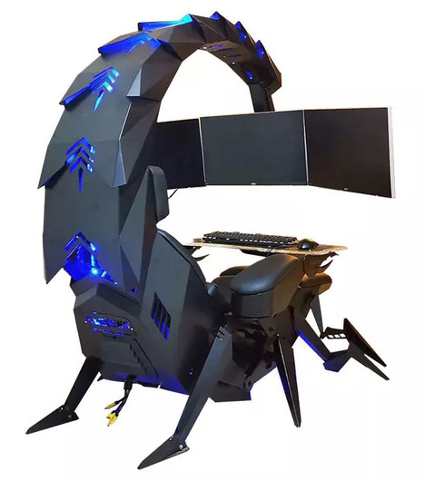 This $3,300 Scorpion Themed Chair Is the Ultimate Experience for ...