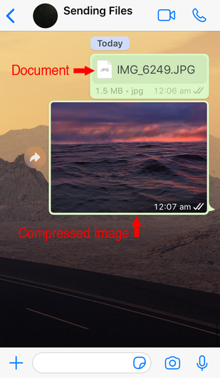 How To Trick WhatsApp Into Sending Uncompressed Images | Fstoppers