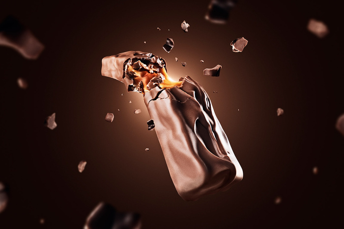 The exploding chocolate bar - Alex Koloskov on Fstoppers