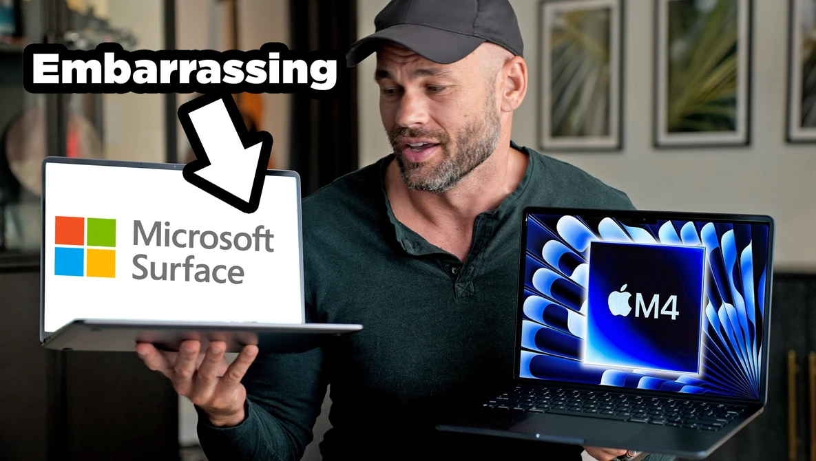 M4 Macbook Air Vs Microsoft Surface Laptop Is Embarrassing | Fstoppers