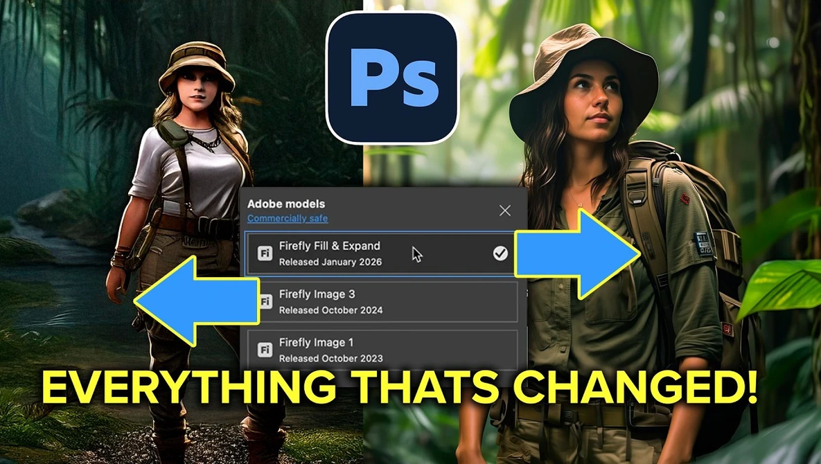 Photoshop Generative Fill Update: Firefly Fill and Expand Gets Real ...