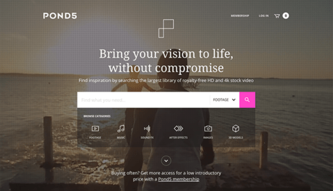 Pond5 Lets Photographers and Videographers Set Their Own Price for ...