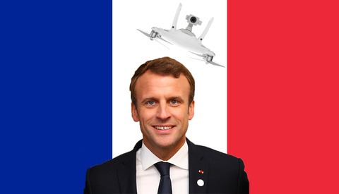 The French Secret Service Jammed and Crashed a Drone Flying Near the ...