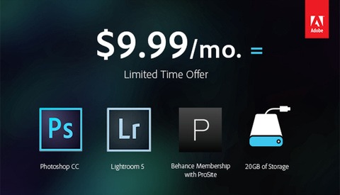 Just Announced: Photoshop and Lightroom Bundle for $9.99 a Month ...