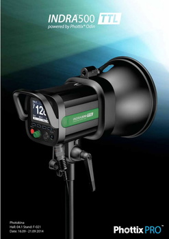 Phottix Announces The Indra500 TTL - A 500w/s Strobe With TTL and HSS ...