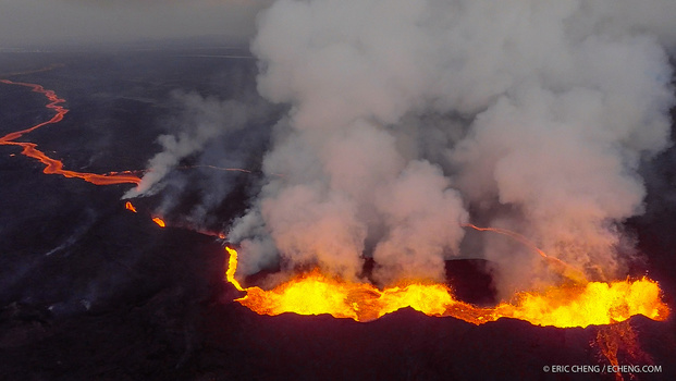 Incredible Drone Aerial Footage Of Iceland Volcano | Fstoppers