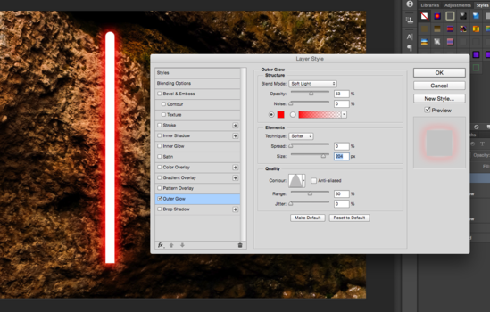 How To Create A Realistic Lightsaber In Photoshop | Fstoppers