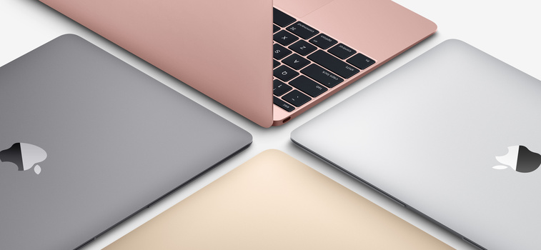 Apple Introduces Rose Gold MacBook With Feather-Light Design, Faster ...