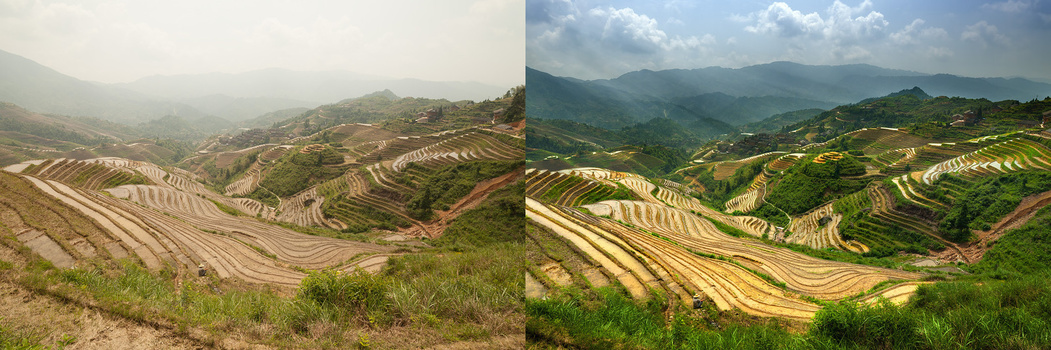 Before and After Post-Processing of Travel and Fine Art Photography ...