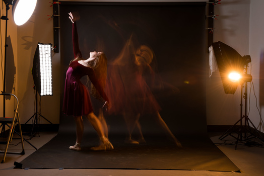 BTS: Combining Strobe and Continuous Lighting for a Dancer Studio ...