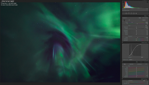 The Advanced Six-Step Program to Processing the Aurora in Lightroom and ...