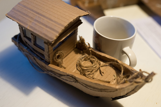 Cardboard Turned to Photo Art | Fstoppers