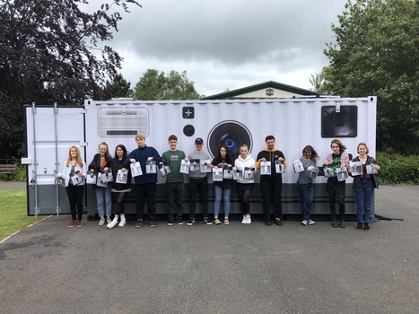 Photographer Creates Huge Functioning Camera From a Shipping Container ...