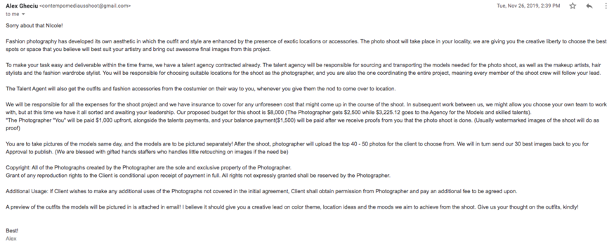 How to Spot a Photography Scam | Fstoppers