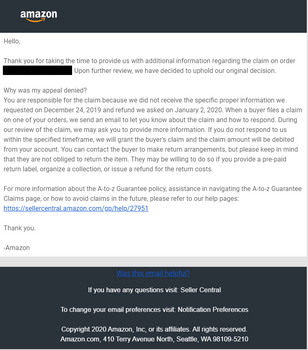 Amazon Initially Sided With a Fraudulent Buyer, Letting Him Keep a ...