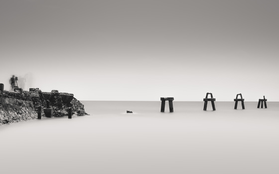 A Simple Approach to Editing Black and White, Minimalist Images | Fstoppers