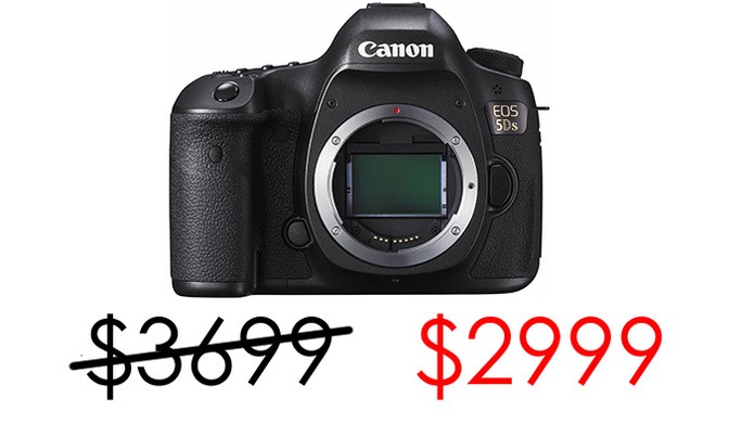 Crazy Sale: Save $700 on the New 50 Megapixel Canon 5Ds DSLR Camera ...