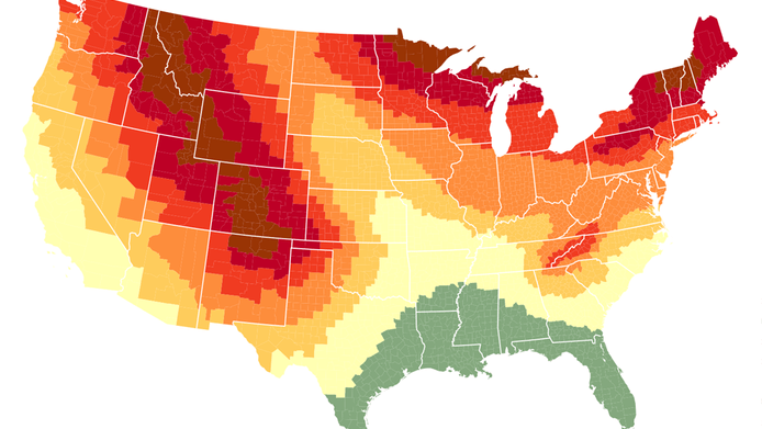 2017 U.S. Peak Fall Foliage Prediction Map: Plan Now for Your Best ...