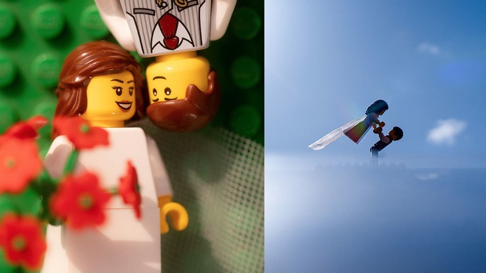 Quarantined Photographer Captures Entire Wedding Day of Lego Characters ...